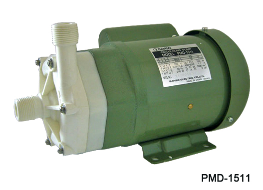 ปั๊มน้ำยาเคมี Sanso PMD Magnet pump สำหรับเคมีและน้ำทะเล – Sanso Pump